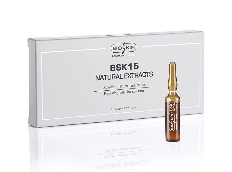 BSK15 NATURAL EXTRACTS Solución reductora de la celulitis - Briskin Academy